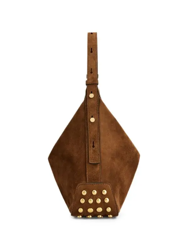 TOD'S Metal Dots Mini Leather Shoulder Bag - Multicolor