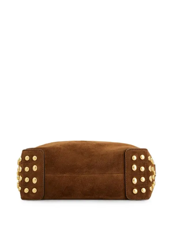 TOD'S Metal Dots Mini Leather Shoulder Bag - Multicolor