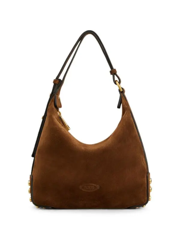 TOD'S Metal Dots Mini Leather Shoulder Bag - Multicolor