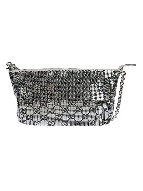 Gucci Metallic Pattern Clutch - Multicolor