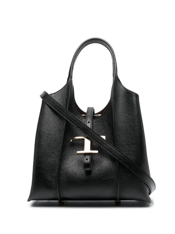 TOD'S Tote Bag With Logo Plaque - Multicolor