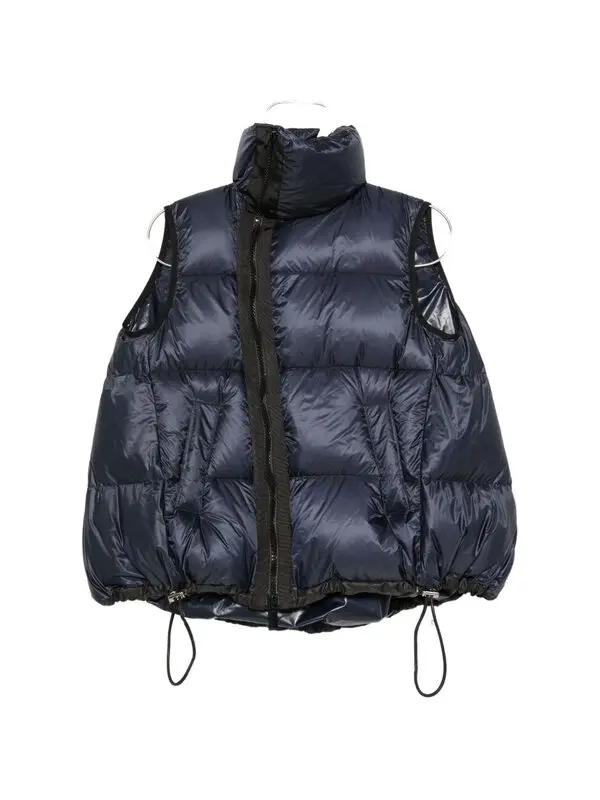 Sacai Nylon Puffer Vest - Multicolor
