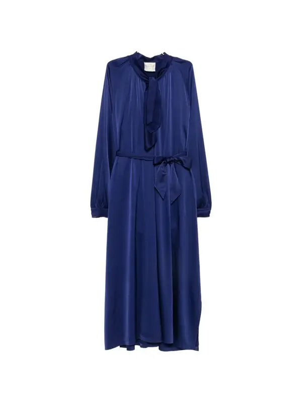FORTE_FORTE Silk Long Dress - Multicolor