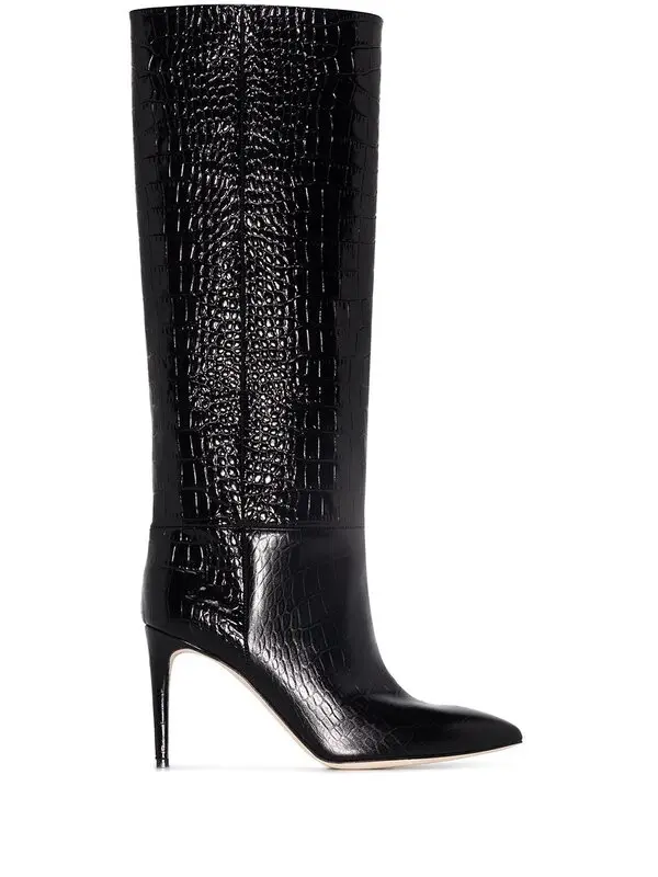 Paris Texas Stiletto Leather Boots