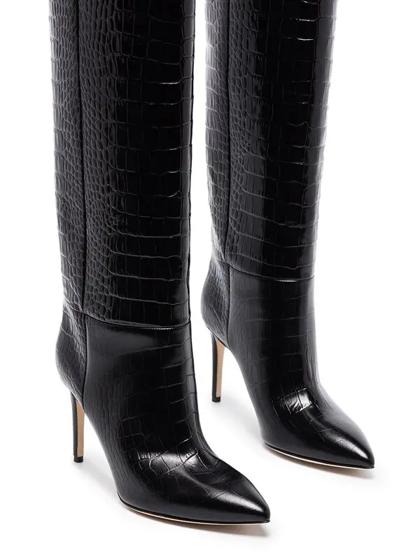 Paris Texas Stiletto Leather Boots