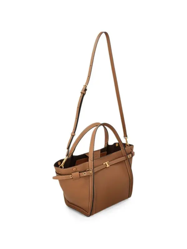 TOD'S Timeless Small Leather Tote Bag - Multicolor