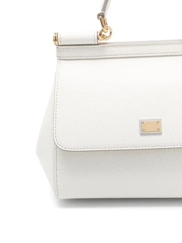 Dolce & Gabbana Sicily Medium Leather Handbag