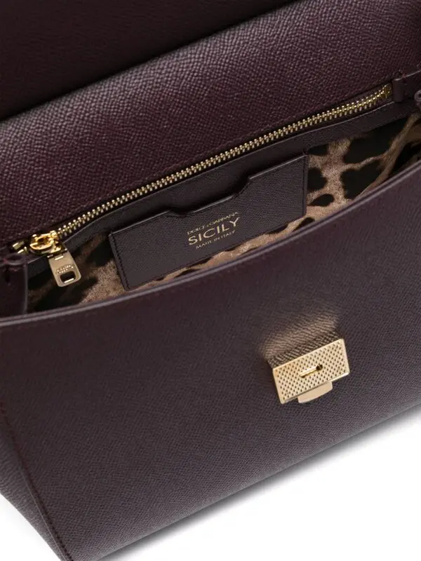 Dolce & Gabbana Sicily Large Leather Handbag - Multicolor