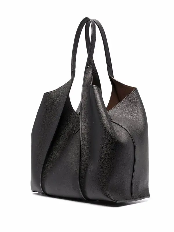 TOD'S T Timeless Medium Leather Tote Bag - Multicolor
