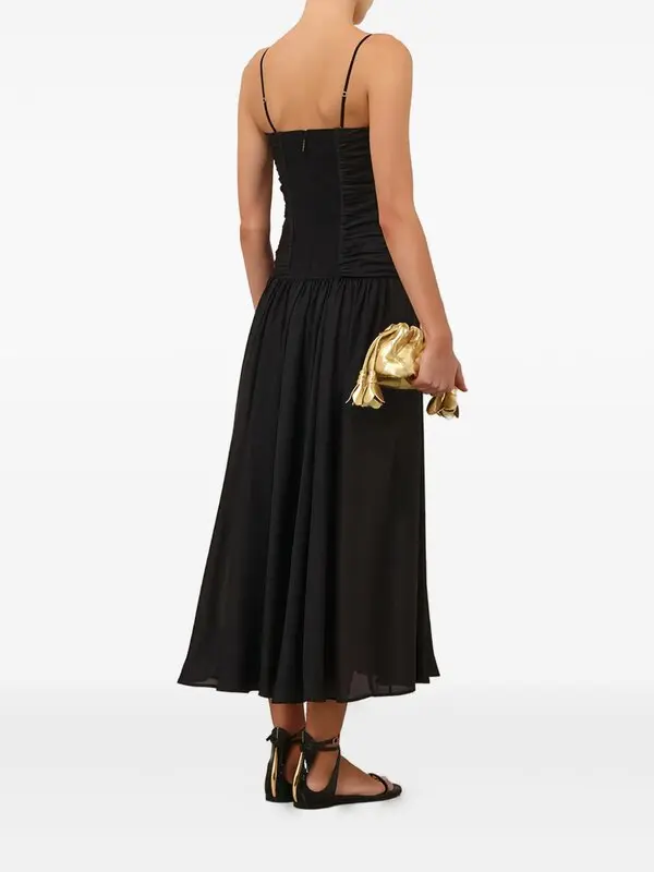 Zimmermann Aster Silk Midi Dress
