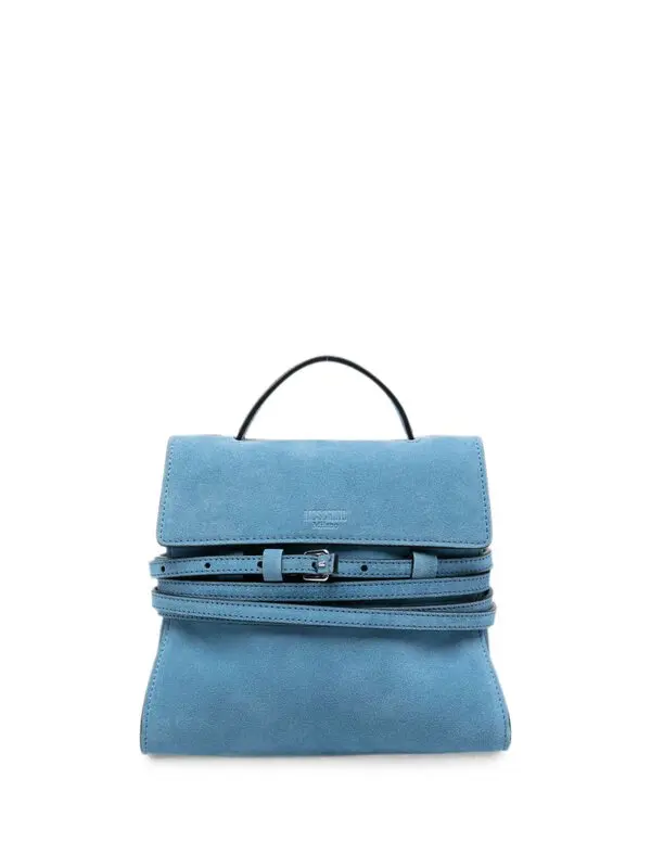 Moschino Tie Me Leather Handbag - Multicolor
