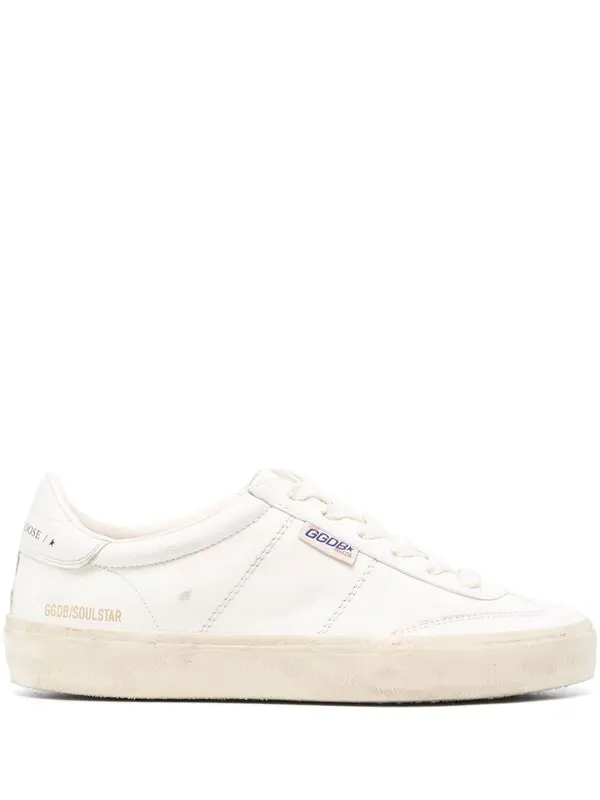 GOLDEN GOOSE Soul Star Leather Sneakers - Multicolor