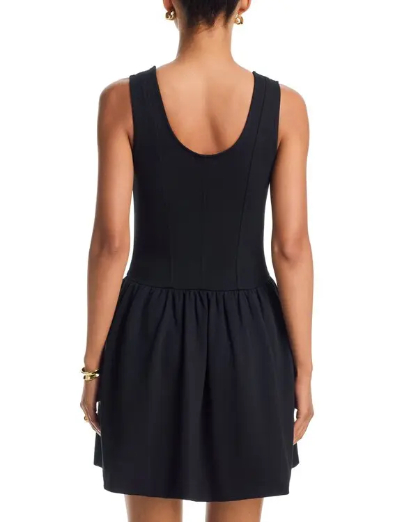 Aqua Ponte Knit Mini Dress Exclusive