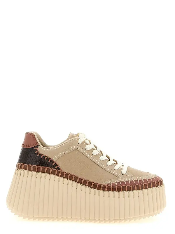 Chloé Nama Platform Sneakers