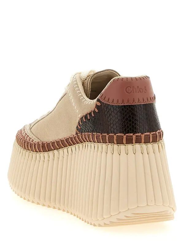 Chloé Nama Platform Sneakers