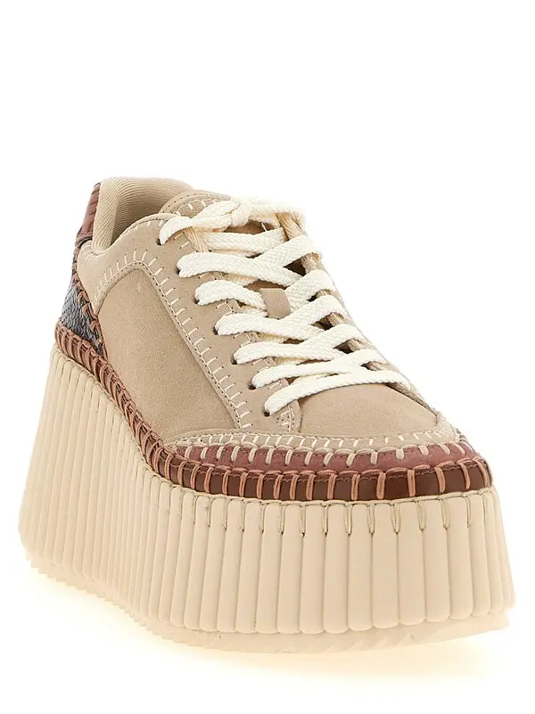 Chloé Nama Platform Sneakers