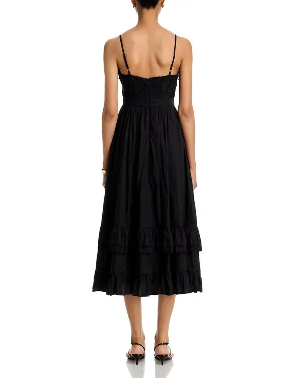 Aqua Lace Bodice Maxi Dress Exclusive