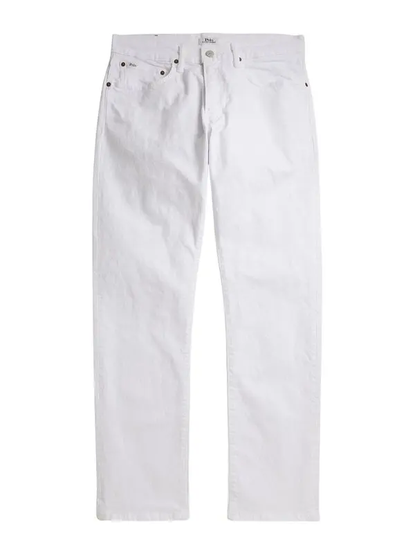 Ralph Lauren Classic Cotton Blend Jeans - White