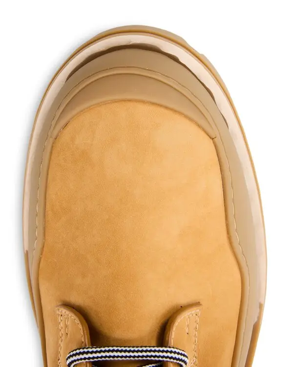 Moncler Peak Snowcap Ankle Boots - Dark Yellow
