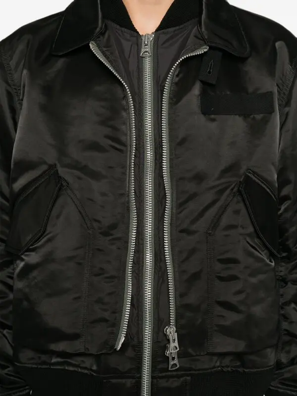 Sacai Cotton And Nylon Blouson Jacket
