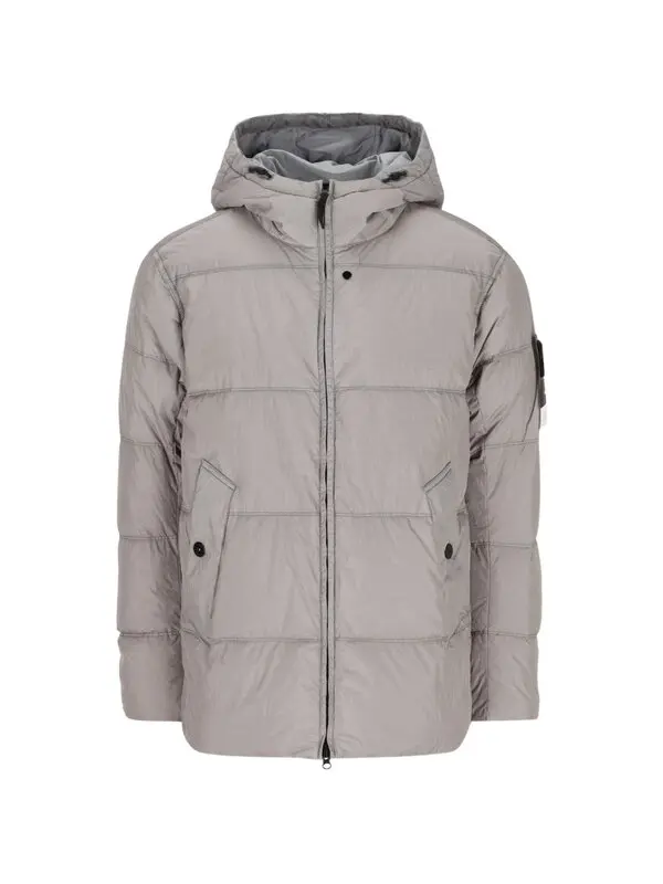 Stone Island Logo Nylon Blouson Jacket - Multicolor