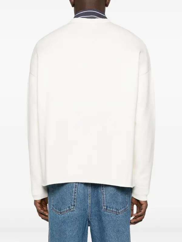 Loewe Anagram Cotton Sweater - Multicolor