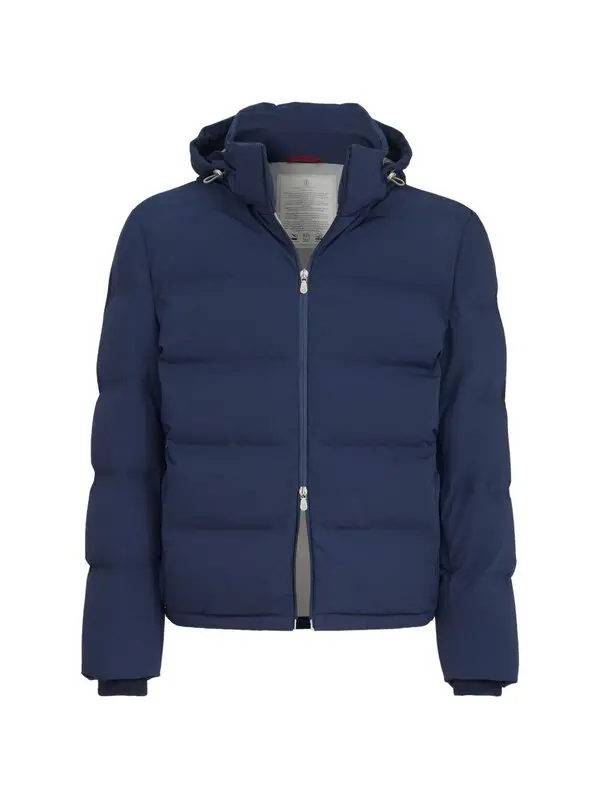 Brunello Cucinelli Short Hooded Jacket