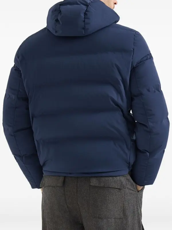 Brunello Cucinelli Short Hooded Jacket