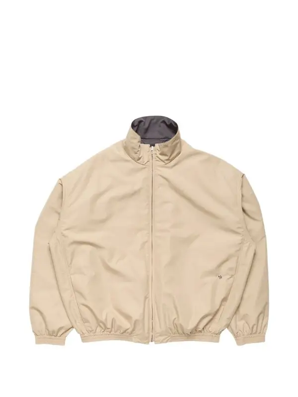 Acne Studios Zip Up Jacket With Rear Logo Print - Multicolor