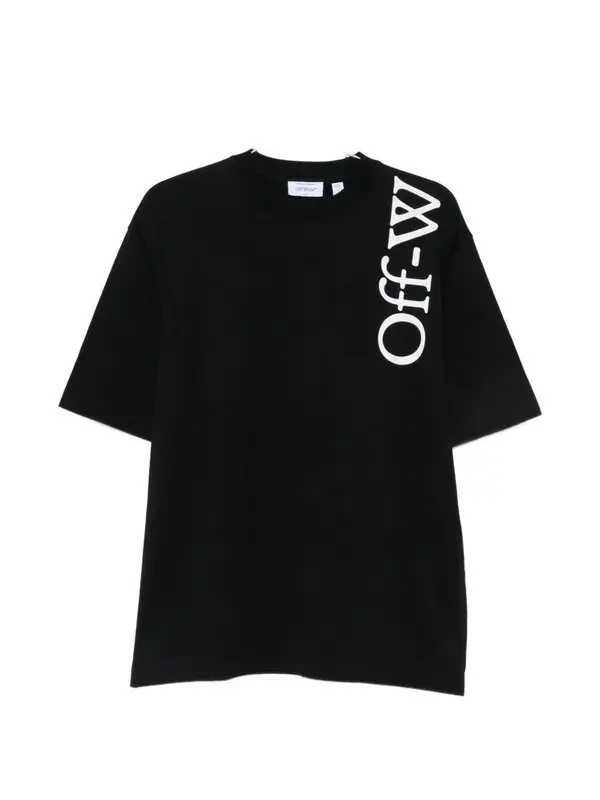 Off-White Vertical Bookish Skate Cotton T-shirt - Multicolor