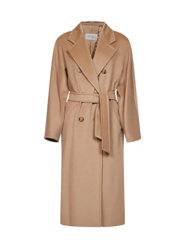 Max Mara Icon Madame Belted Coat - Multicolor