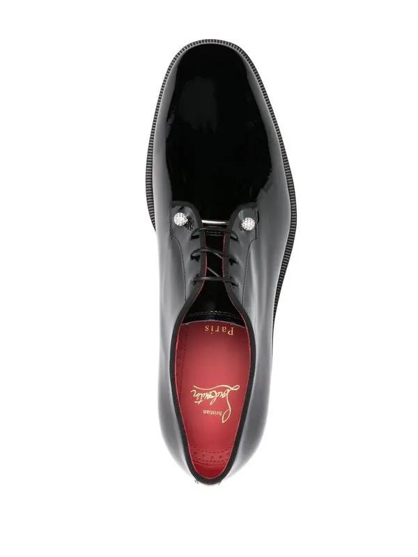 CHRISTIAN LOUBOUTIN Chambeliss Patent Leather Derbies