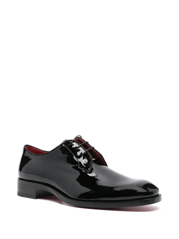 CHRISTIAN LOUBOUTIN Chambeliss Patent Leather Derbies