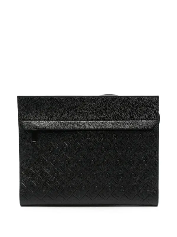 FERRAGAMO Monogram Leather Pouch - Multicolor