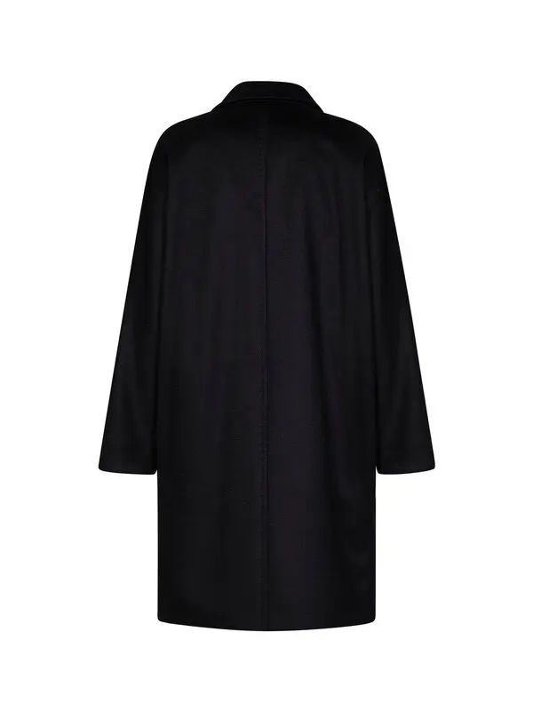 Max Mara Double-breasted Midi Coat - Multicolor