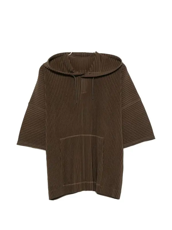 Issey Miyake Homme Plissé Hooded T-shirt - Multicolor