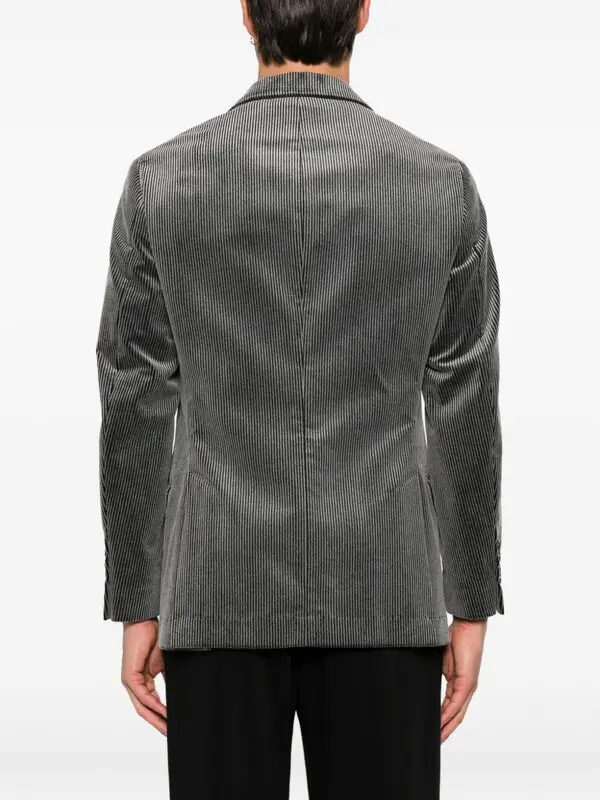Brunello Cucinelli Corduroy Double-breasted Jacket - Multicolor