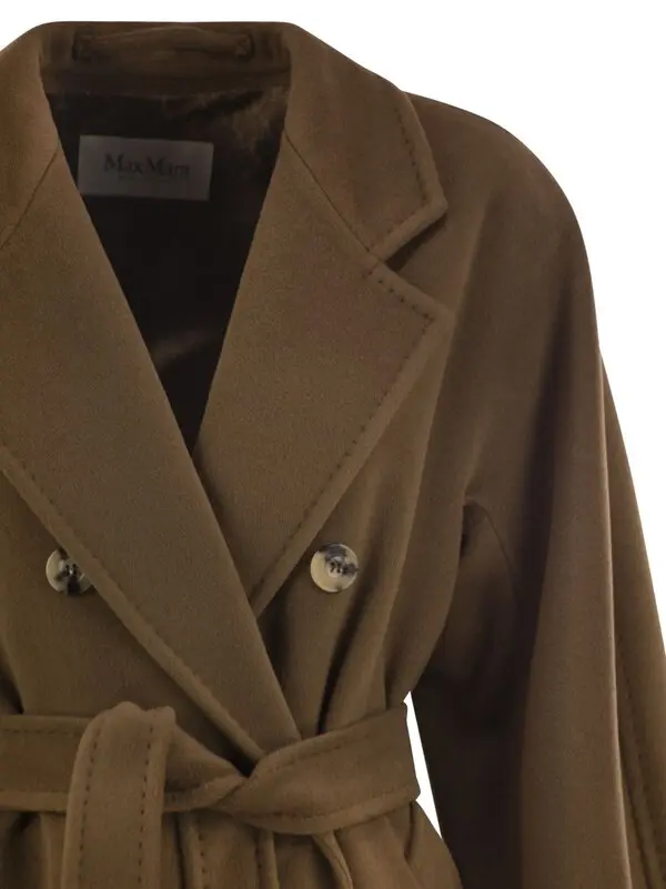 Max Mara Madame Virgin Wool And Cashmere Coat - Brown