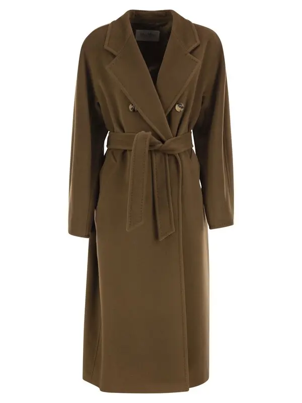 Max Mara Madame Virgin Wool And Cashmere Coat - Brown