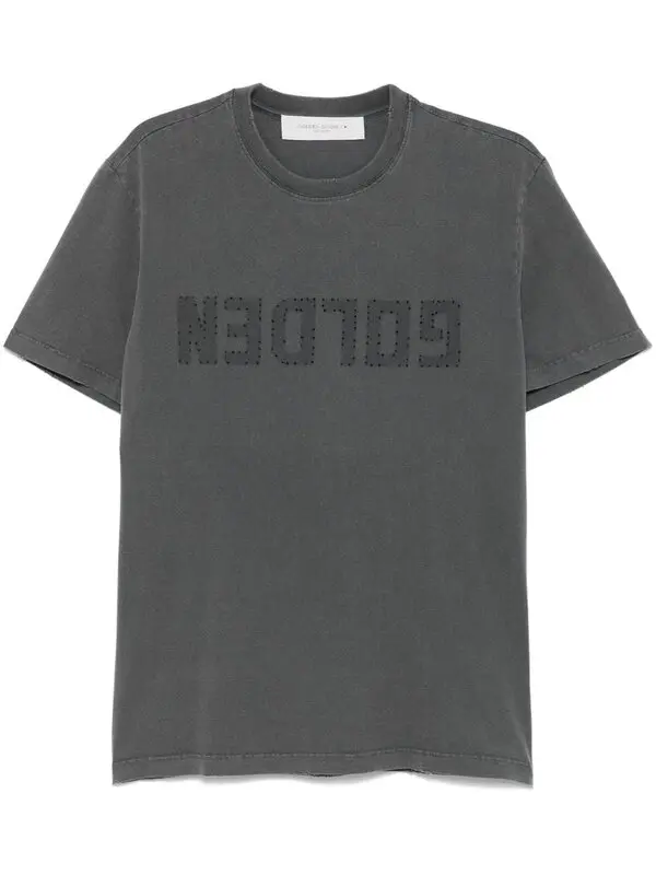 GOLDEN GOOSE Logo Cotton T-shirt