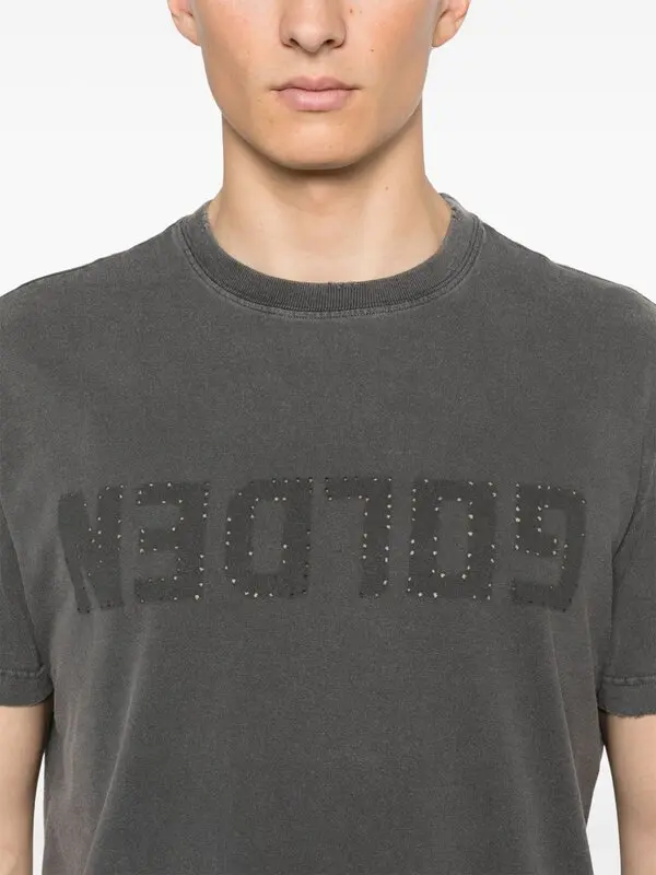 GOLDEN GOOSE Logo Cotton T-shirt