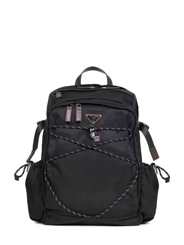 Prada Viaggio Black Speedrock Backpack