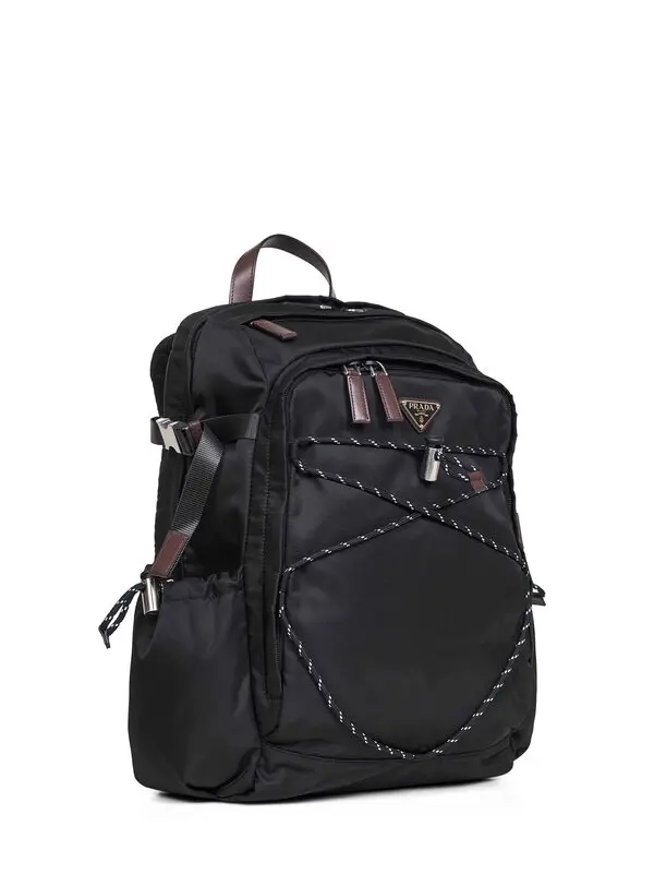 Prada Viaggio Black Speedrock Backpack