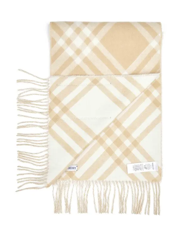 Burberry Check Scarf By