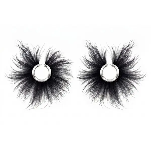 OSCARMORRIS Diva Earing - Black