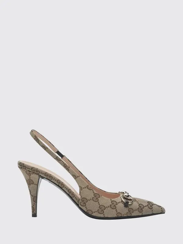 Gucci Slingback Pumps - Cream
