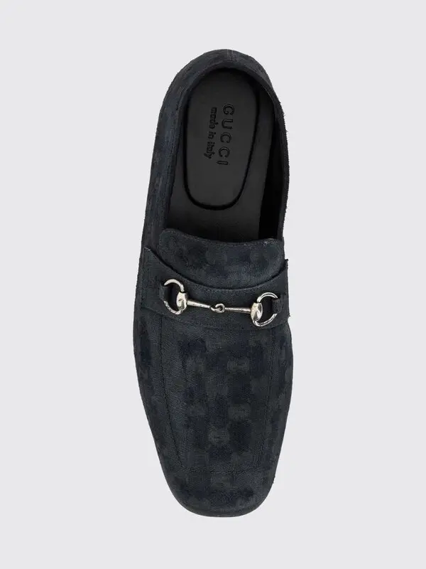 Gucci Loafers With Horsebit Detail - Black