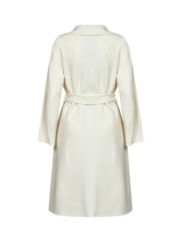 Max Mara Long Wrap Coat - Multicolor