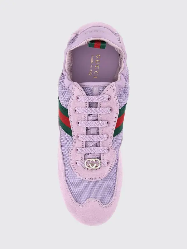 Gucci Lace-up Sneakers - Gray