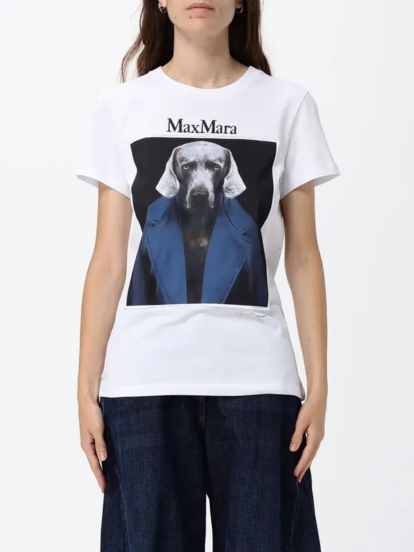 Max Mara Graphic Print T-shirt - Multicolor